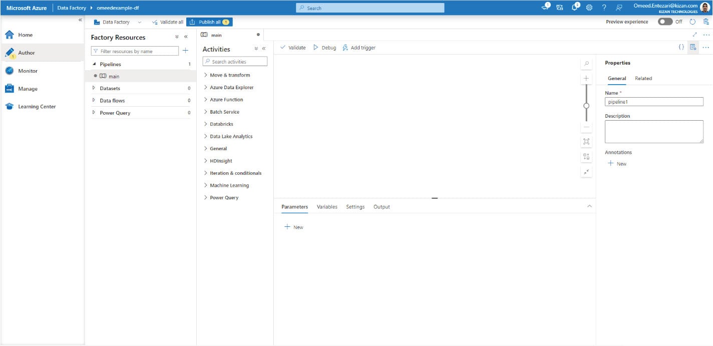 API Data Integration with Azure Data Factory